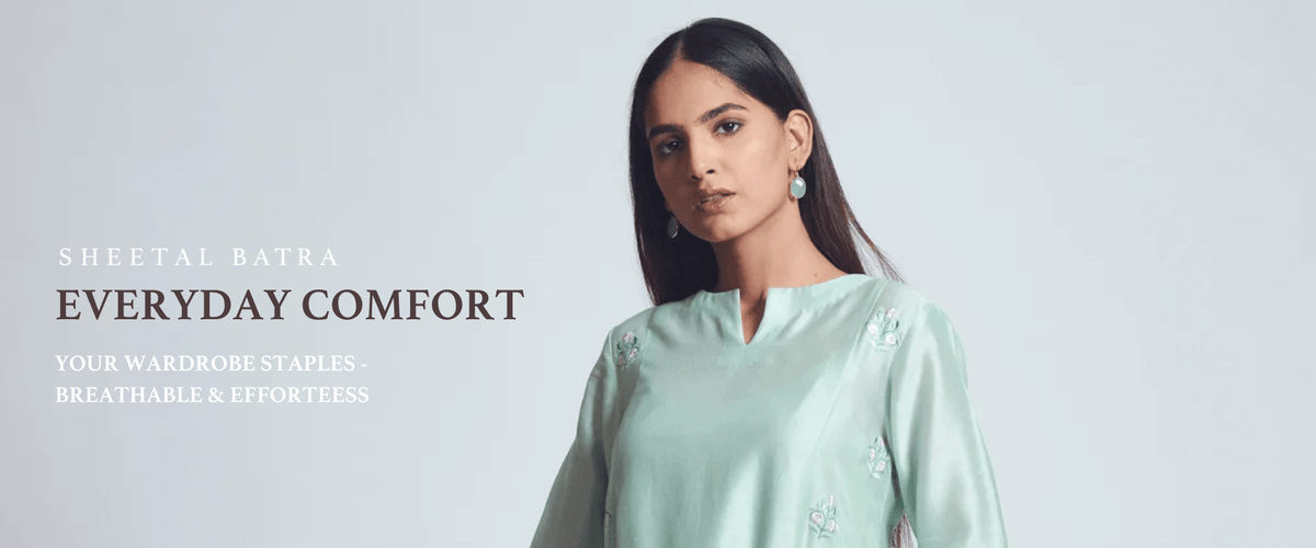 Luxury & Designer Ethnic Wear For Women Online | Sheetal Batra