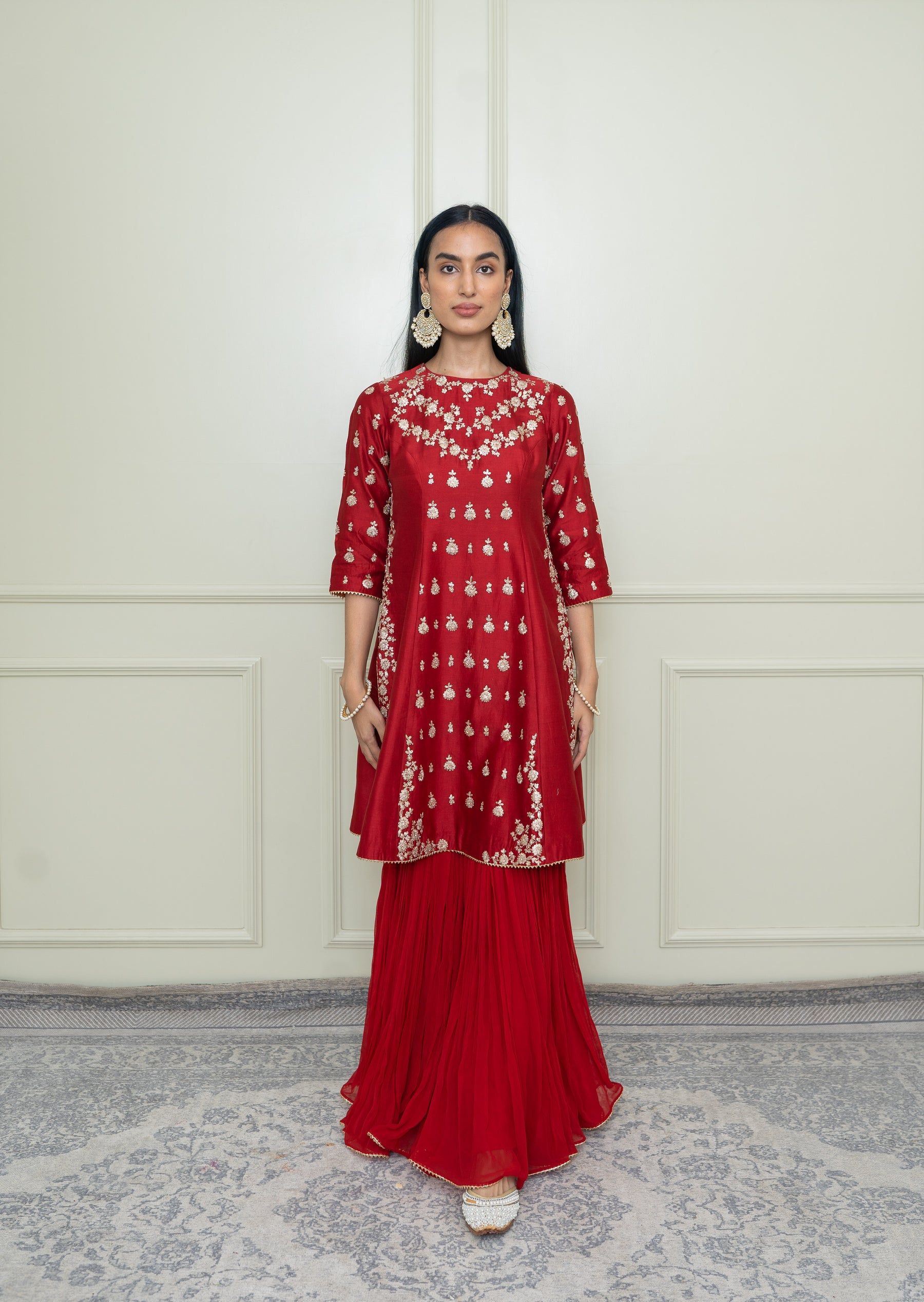 Designer Sharara Suits for Wedding | Designer Sharara Kurti Set ...